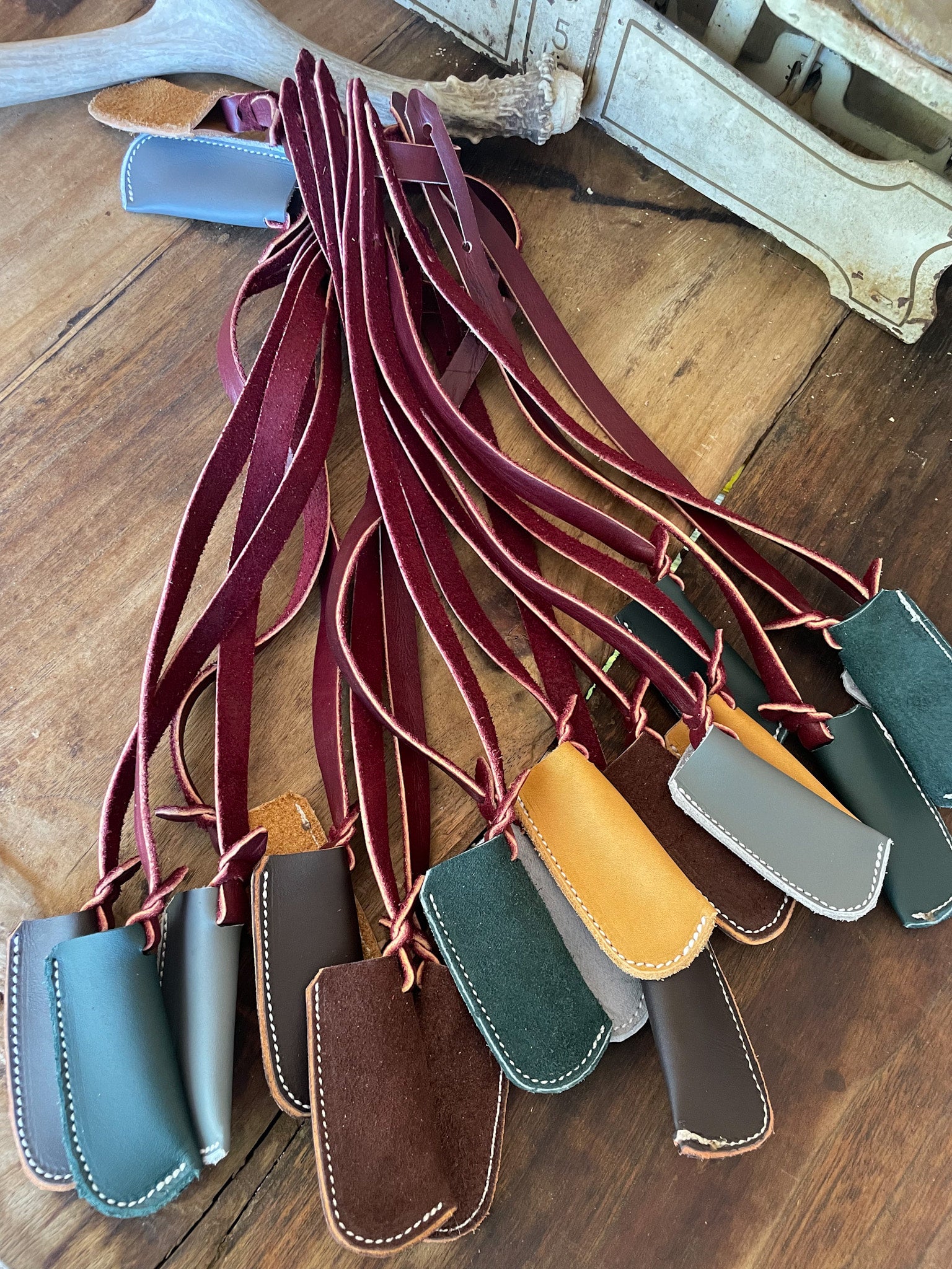 Buckaroo Pocket Knife Sheaths | Jackson Custom Leather