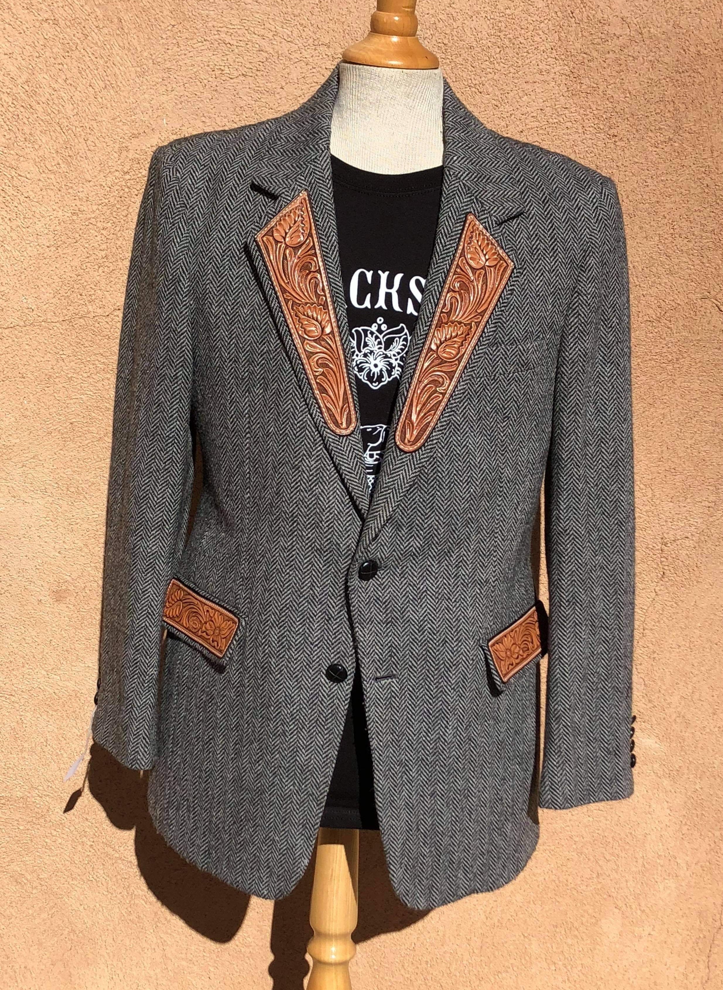 Custom Vintage Suit Jacket | Jackson Custom Leather